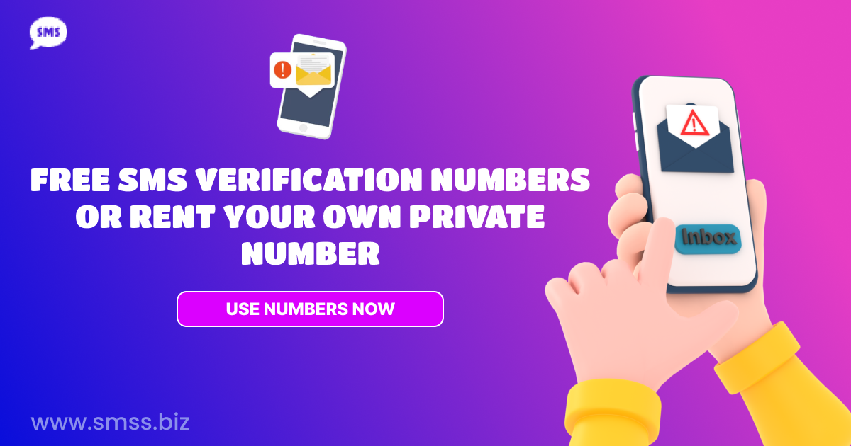 Free and Private Temporary SMS Numbers | Travel Data eSIMs | SMSS.BIZ